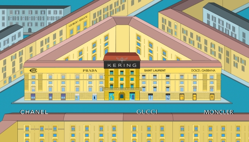 Italy • Kering's secret plan to make Italy's most expensive building ...