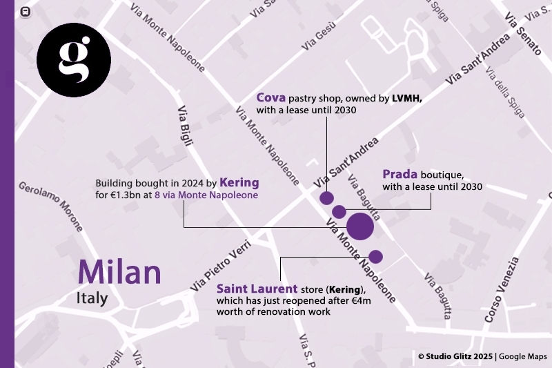 Italy • Kering's secret plan to make Italy's most expensive building ...